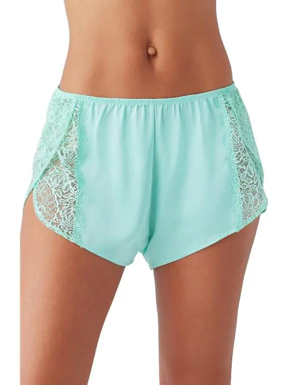 Wacoal Satin Tap Shorts - Cabbage