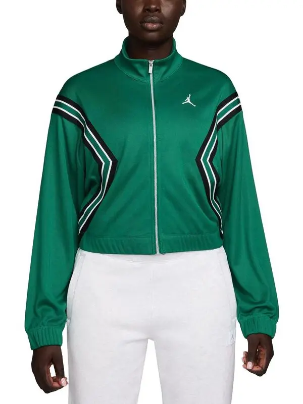 JORDAN Sporty Stripes Track Jacket - Malachite/sail