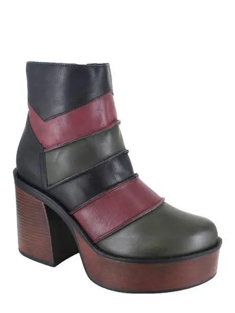 ZIGI Platform Bootie - Black/red