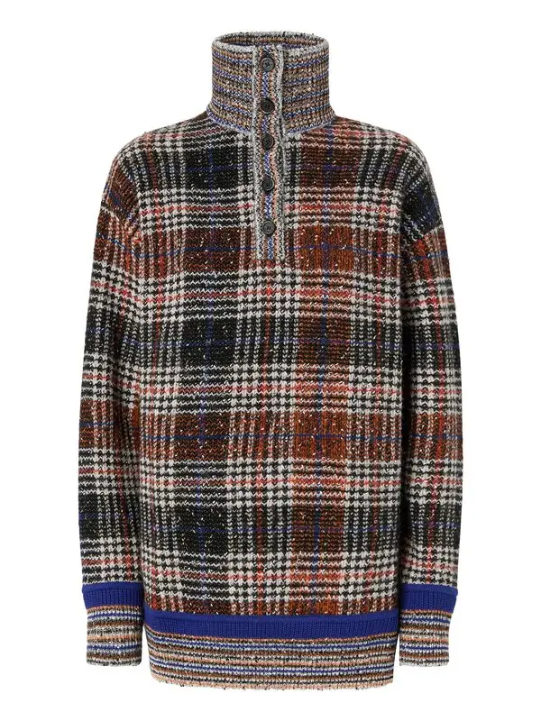 Missoni Checkered Pullover Sweater - Multi