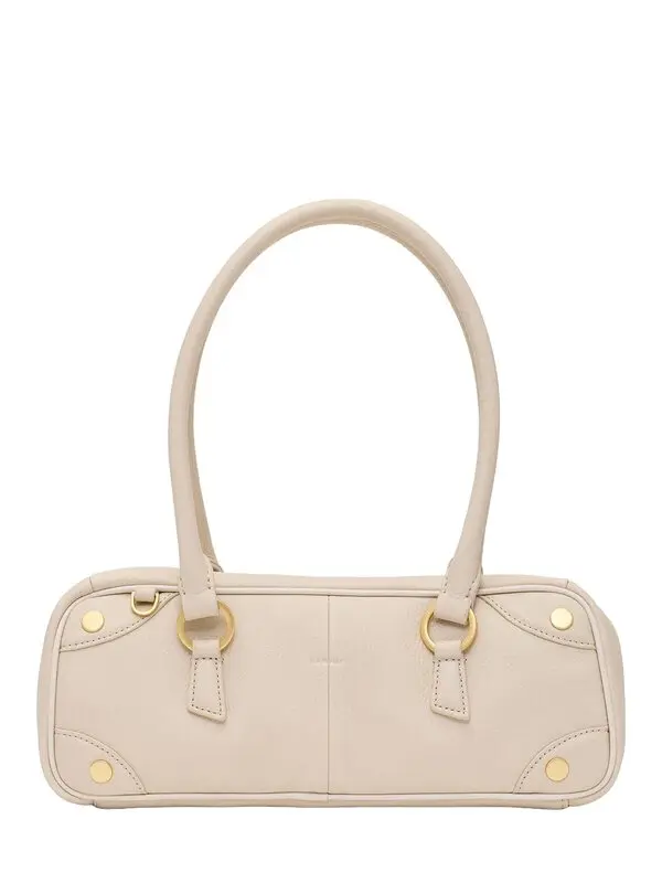 HAMMITT Small Meredith Leather Shoulder Bag - Catamaran Cream/brushed Gold