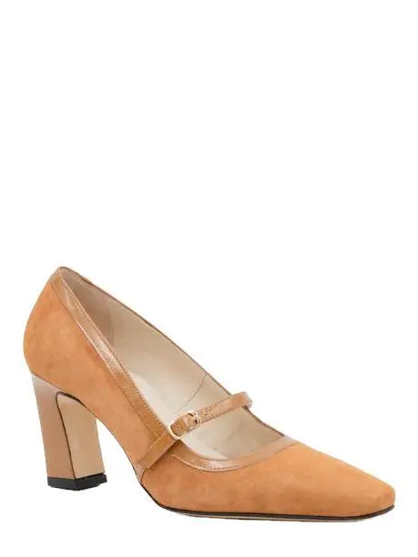 AMALFI BY RANGONI Flavio Mary Jane Pump - Whiskey Cashmere Match Vernice