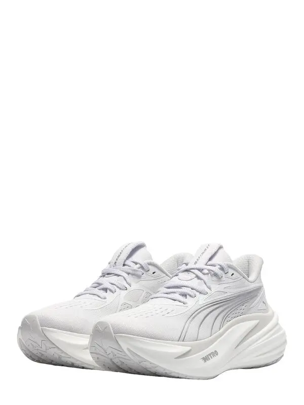 PUMA Magmax Nitro™ 2 Running Shoe - Puma White/puma Silver