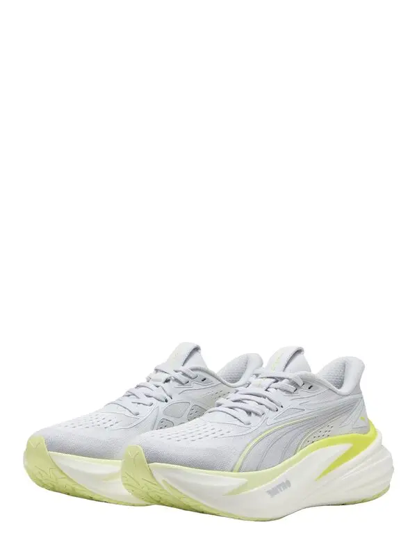 PUMA Magmax Nitro™ 2 Running Shoe - Silver Mist/apple Spritz