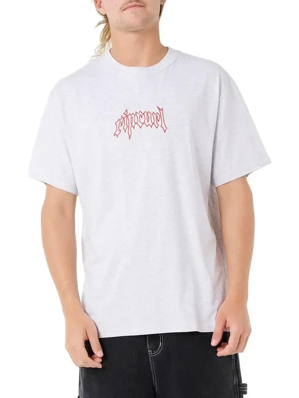 Rip Curl Archive Goth Embroidery T-shirt - Sports Marle