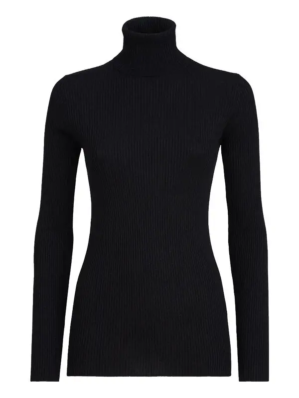 Brunello Cucinelli Cashmere And Silk Sparkling Sweater - Black