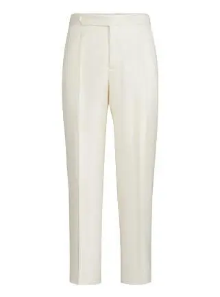 Brunello Cucinelli Tuxedo Trousers - Off-white