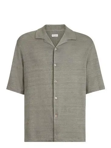 Brunello Cucinelli Jersey Shirt - Khaki