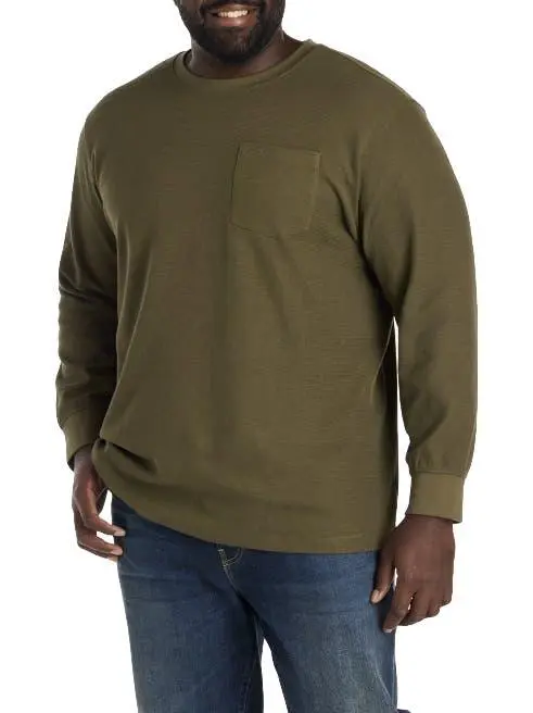 O'Neill Big & Tall Overland Thermal Long-sleeve Pullover - Clover