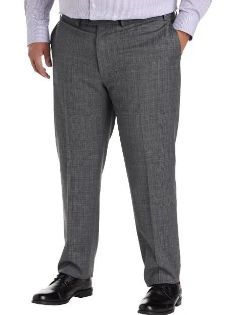 Michael Kors Transitional Check Suit Pants - Grey