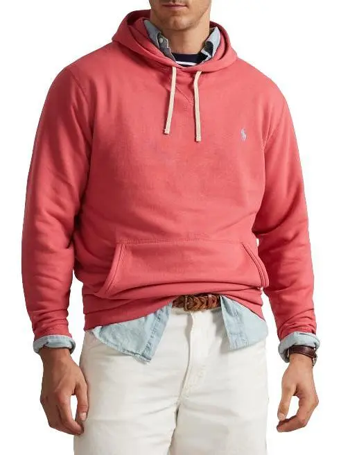 Polo Ralph Lauren Big & Tall Perfect Fleece Hoodie - Red Sky