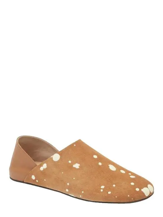 JW Anderson Babouche Flat - 753 Tan/cream