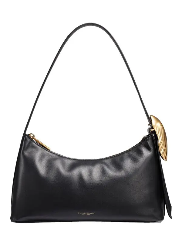 Donna Karan New York Georgette Shoulder Bag - Black/gold