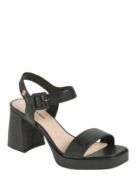BOTTERO Britnet Ankle Strap Platform Sandal - Preto