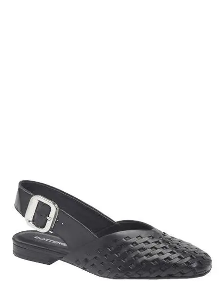 BOTTERO Bottoulon Slingback Flat - Preto