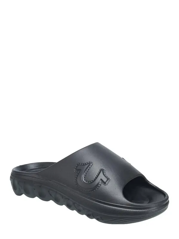 True Religion Molded Slide - Black