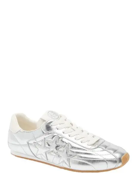 Amiri Pacific Football Slim Sneakers - Metallic Silver