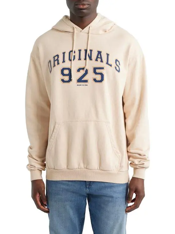 925 ORIGINALS Originals Fleece Logo Hoodie - Beige