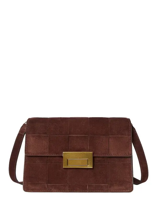 LOEFFLER RANDALL Delphine Clutch - Espresso