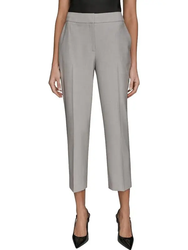 Donna Karan New York Slim Leg Ankle Pants - Vapor Multi