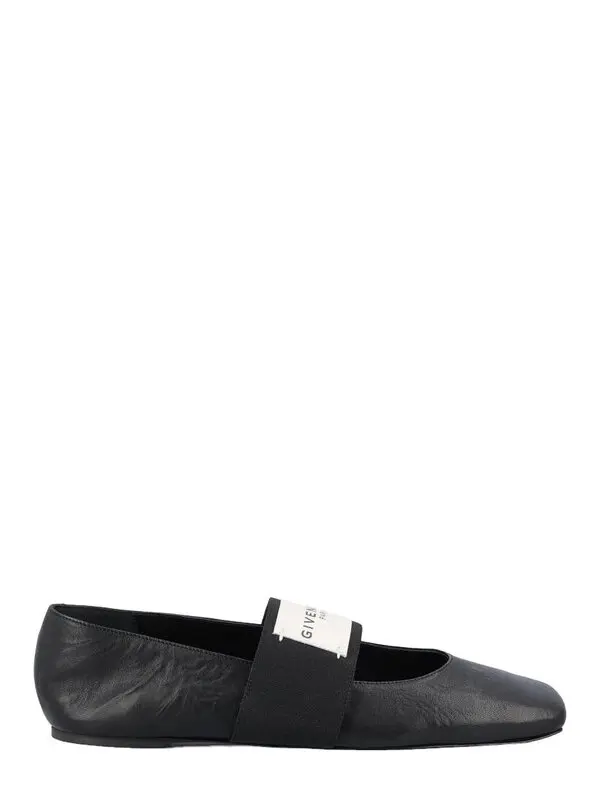 Givenchy Sliced Squares Ballet Flats - Black