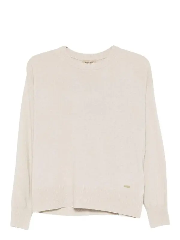 Woolrich Crew Neck Sweater - Beige