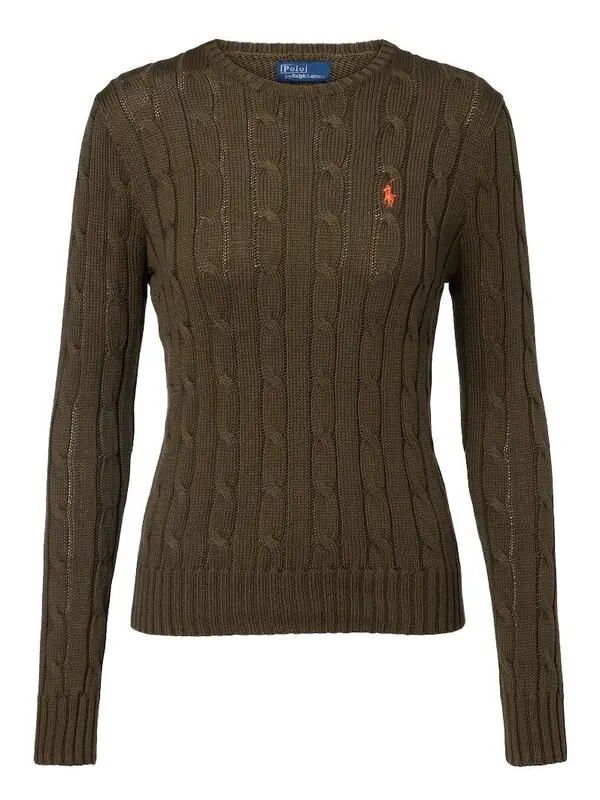 Polo Ralph Lauren Cotton Crewneck Sweater - Green
