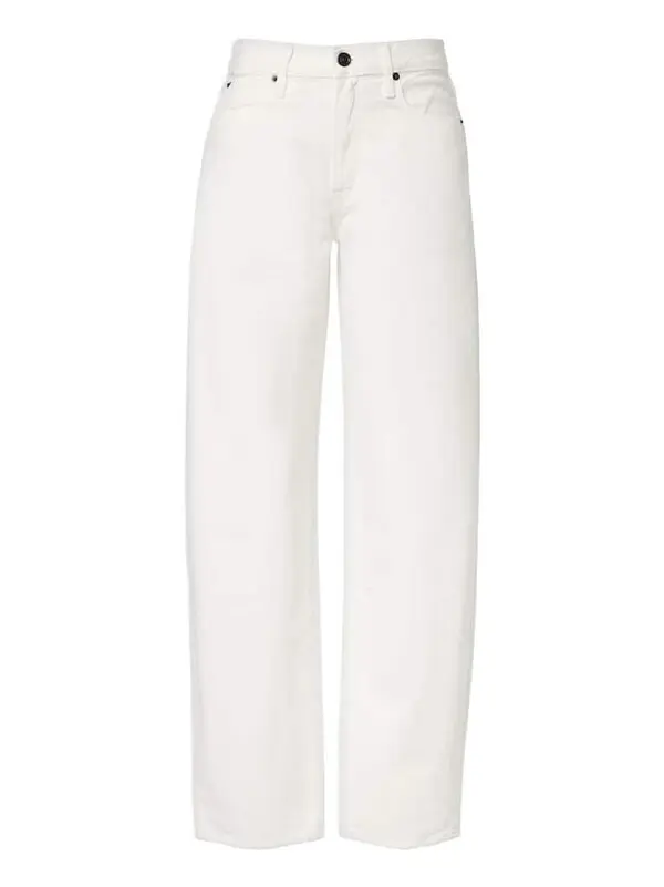 SLVRLAKE Ella Barrel-leg Jeans - White