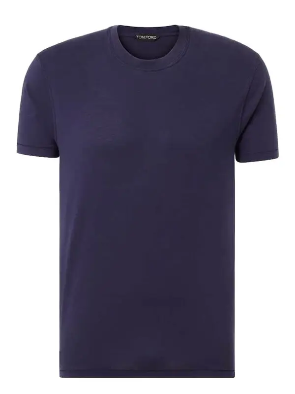 TOM FORD Jersey T-shirt - Blue