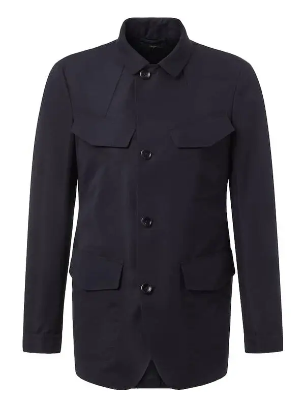 TOM FORD Cotton-blend Field Jacket - Black