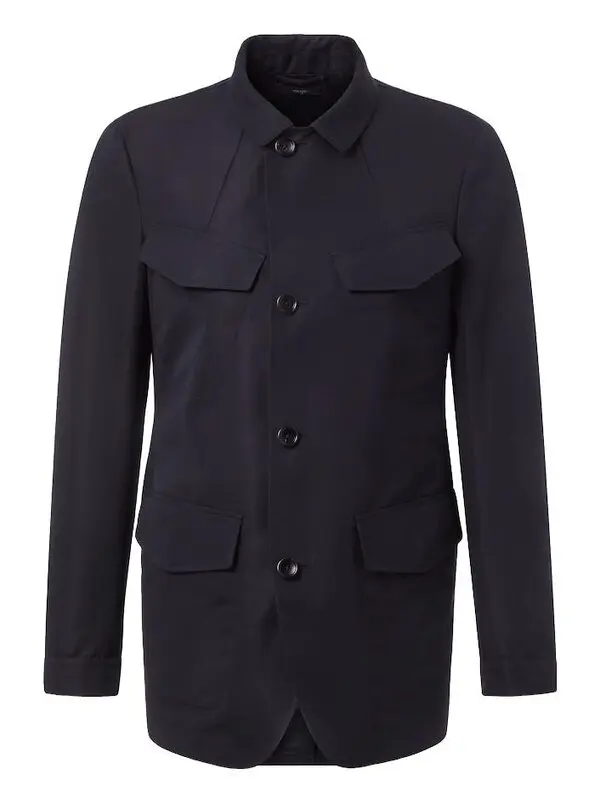 TOM FORD Cotton-blend Field Jacket - Black