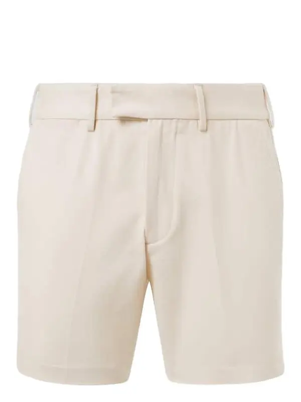 TOM FORD Cotton Drill Shorts - White