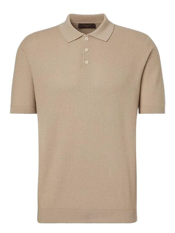 SLOWEAR Cotton Polo Shirt - Beige