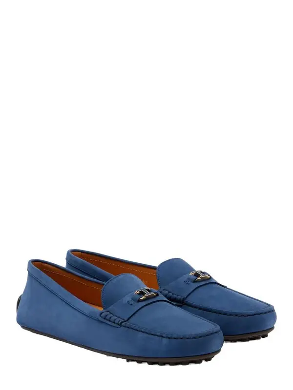 TOD'S Suede Loafers - Blue