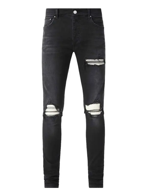 Amiri Jeans Mx1 Ultrasuede - Black