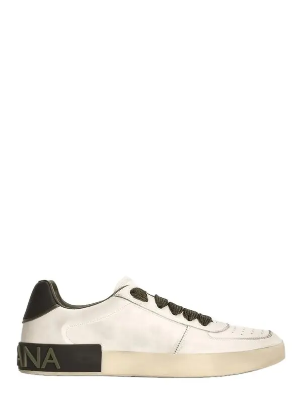 Dolce & Gabbana Lace-up Trainers - White