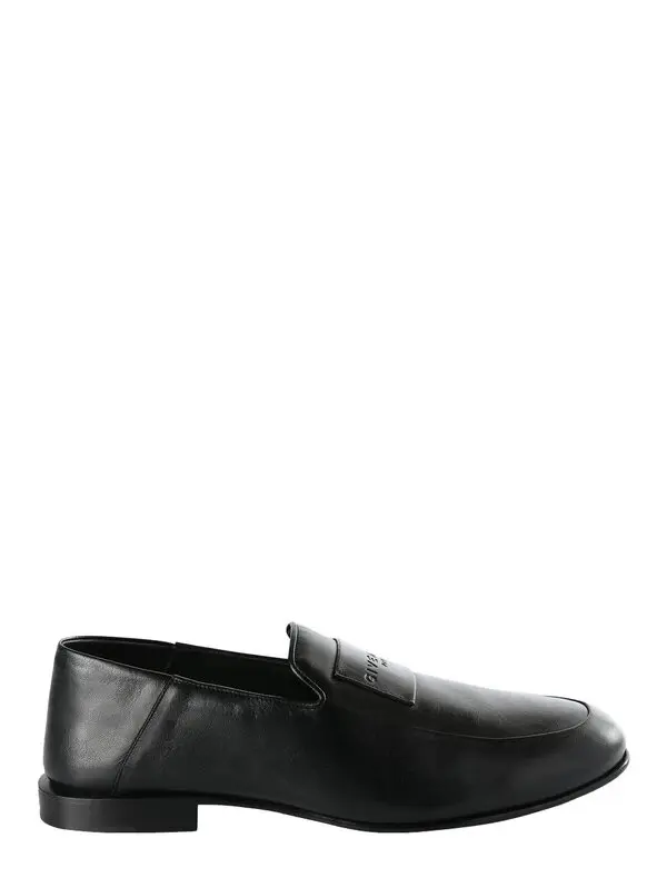 Givenchy Label Loafer - Black