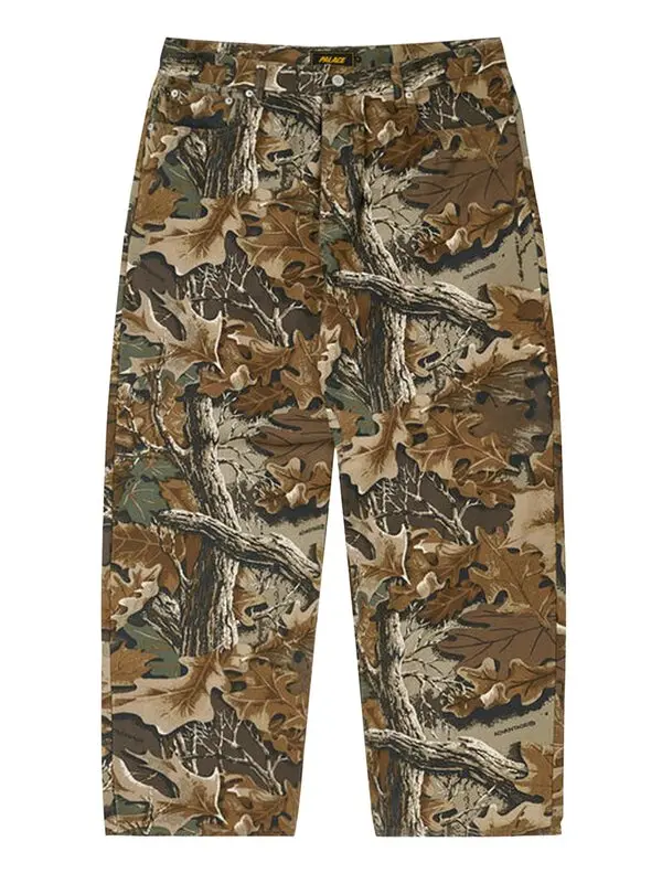 PALACE P90 Baggy Script Realtree Jean - Green