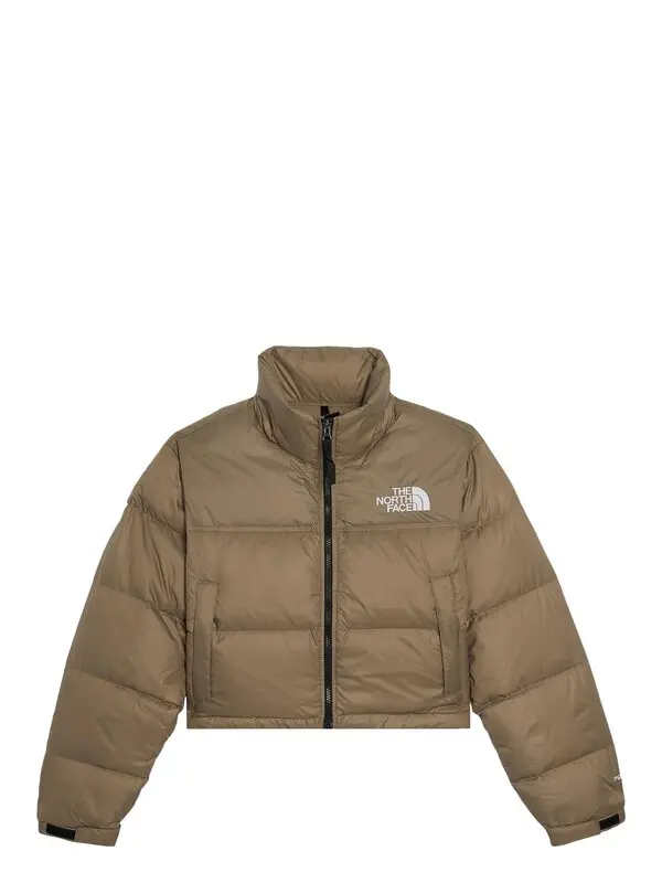 The North Face Nuptse Short Jacket - Brown