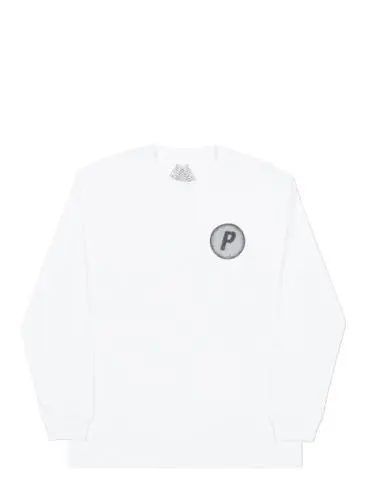 PALACE Pircular Longsleeve - White