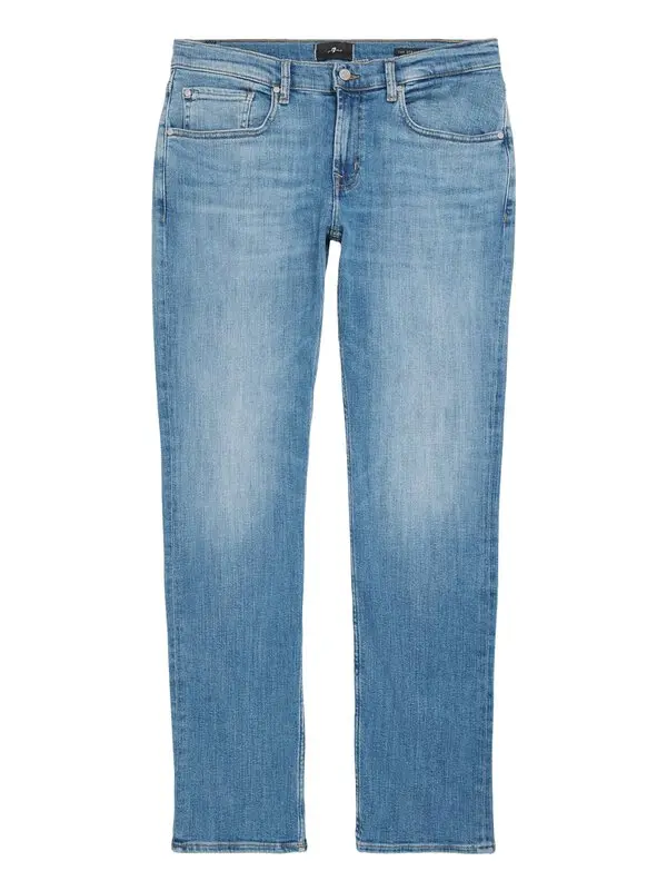7 For All Mankind The Straight Jeans - Blue