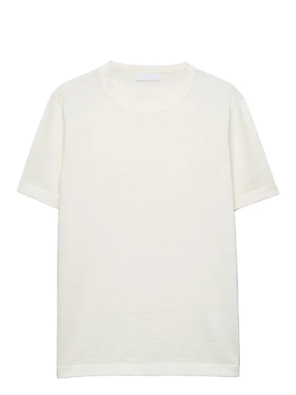 Prada Cashmere And Silk T-shirt - White