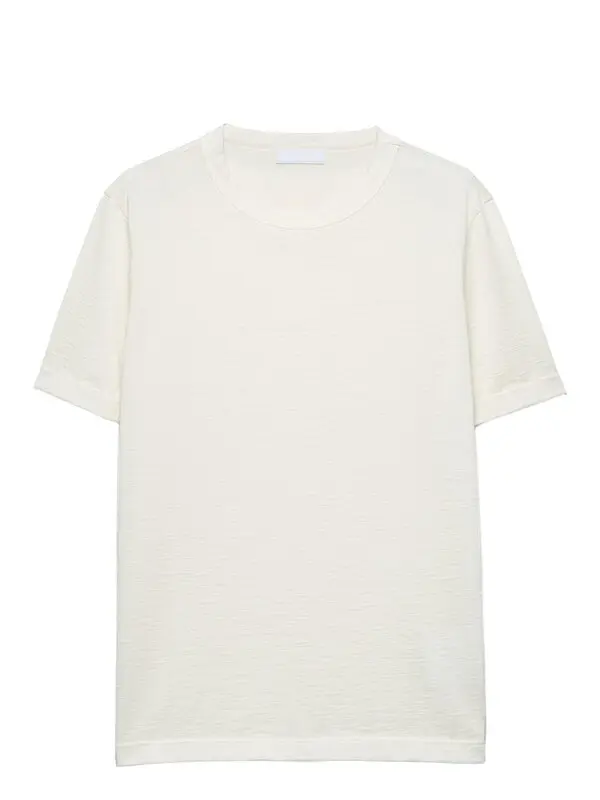 Prada Cashmere And Silk T-shirt - White