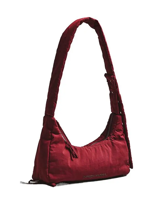 DAMSON MADDER Puffy Saz Shoulder Bag - Burgundy