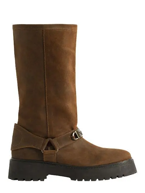 Zadig&Voltaire Angie Suede Boots - Wood