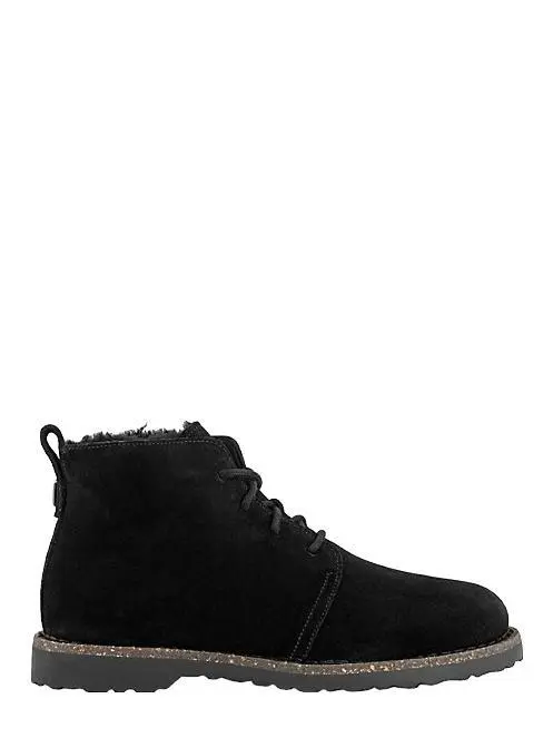 BIRKENSTOCK Uppsala Suede Ankle Boots - Black