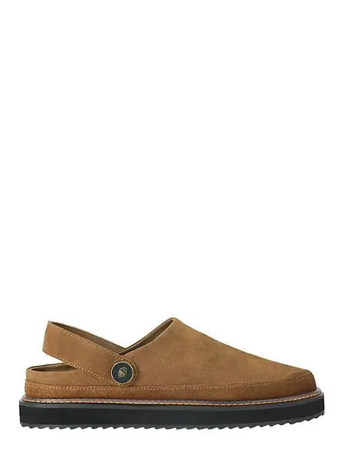 Kurt Geiger Woodford Suede Mules - Camel
