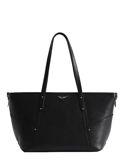 Zadig&Voltaire Leather Tote Bag - Black
