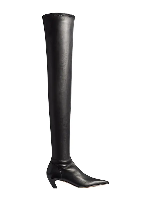 Khaite Arizona Over-the-knee Boots - Black