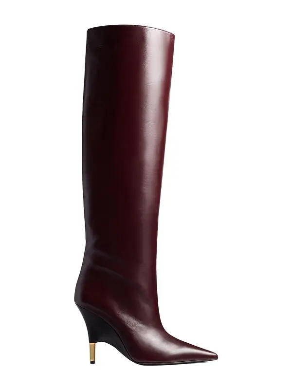 Khaite Bella Knee-high Boots - Bordeaux